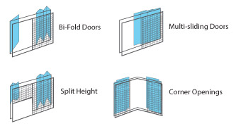 Wizard VistaView Large Opening Retractable Screen
